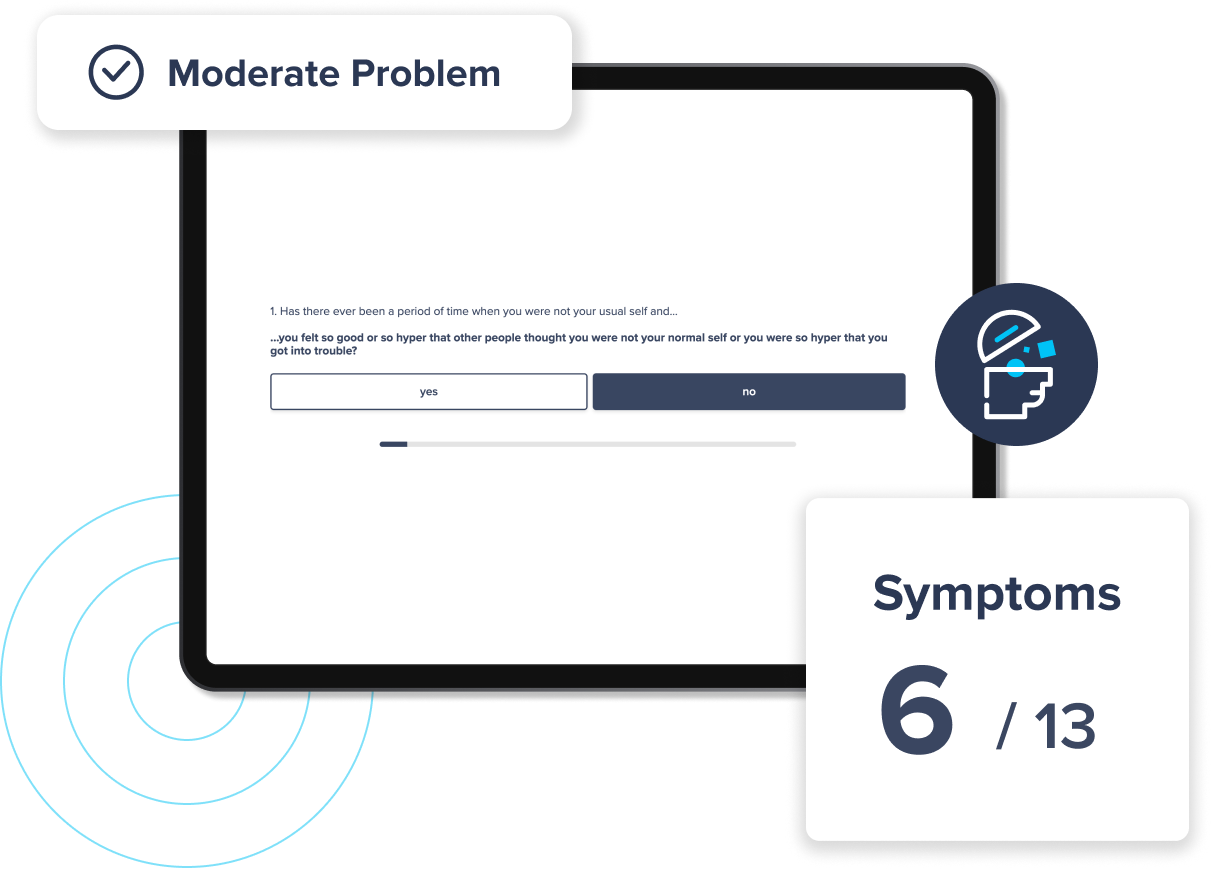 Mood Disorder Questionnaire (MDQ) | Creyos Health