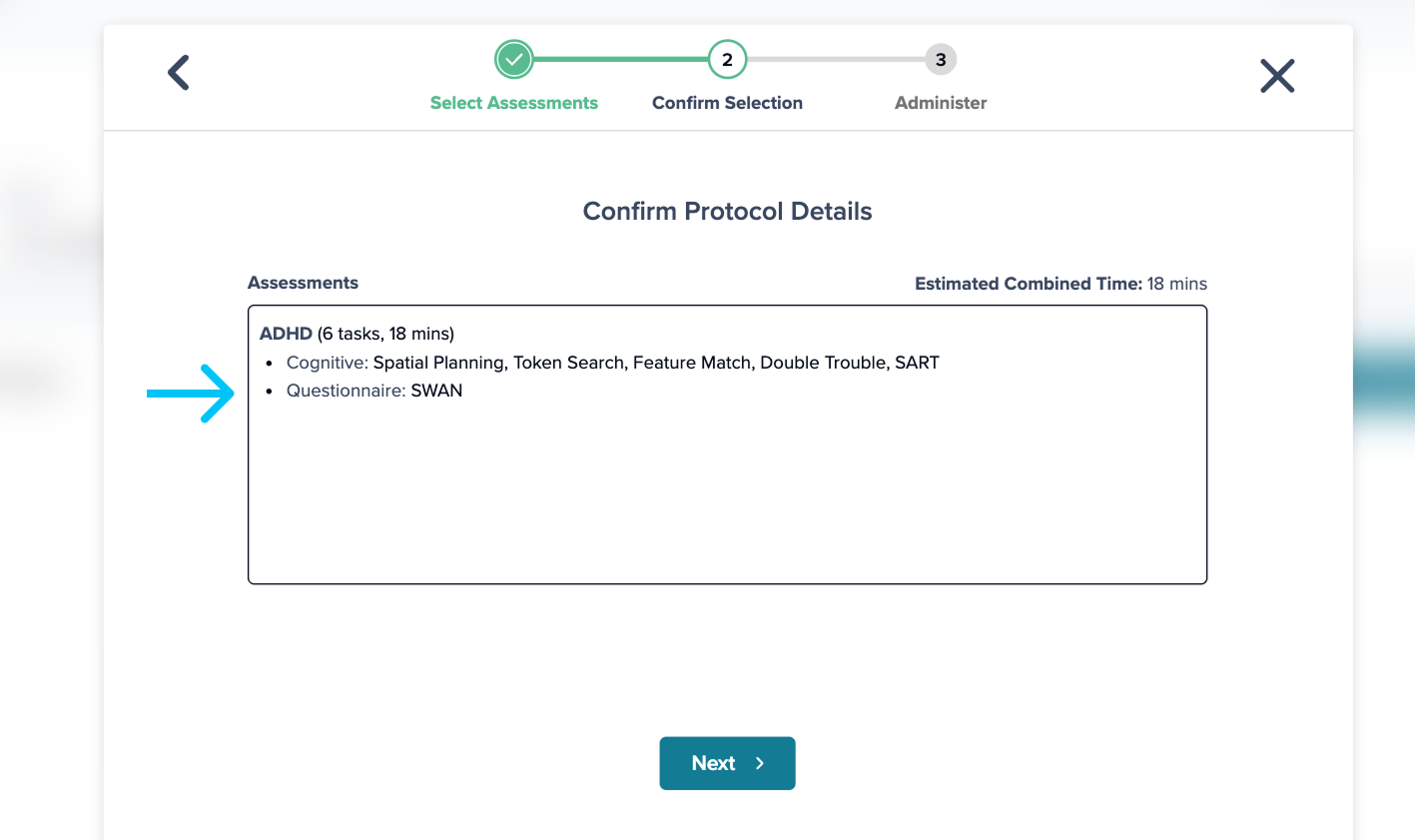 The Creyos ADHD Cognitive Assessment and Automated Report