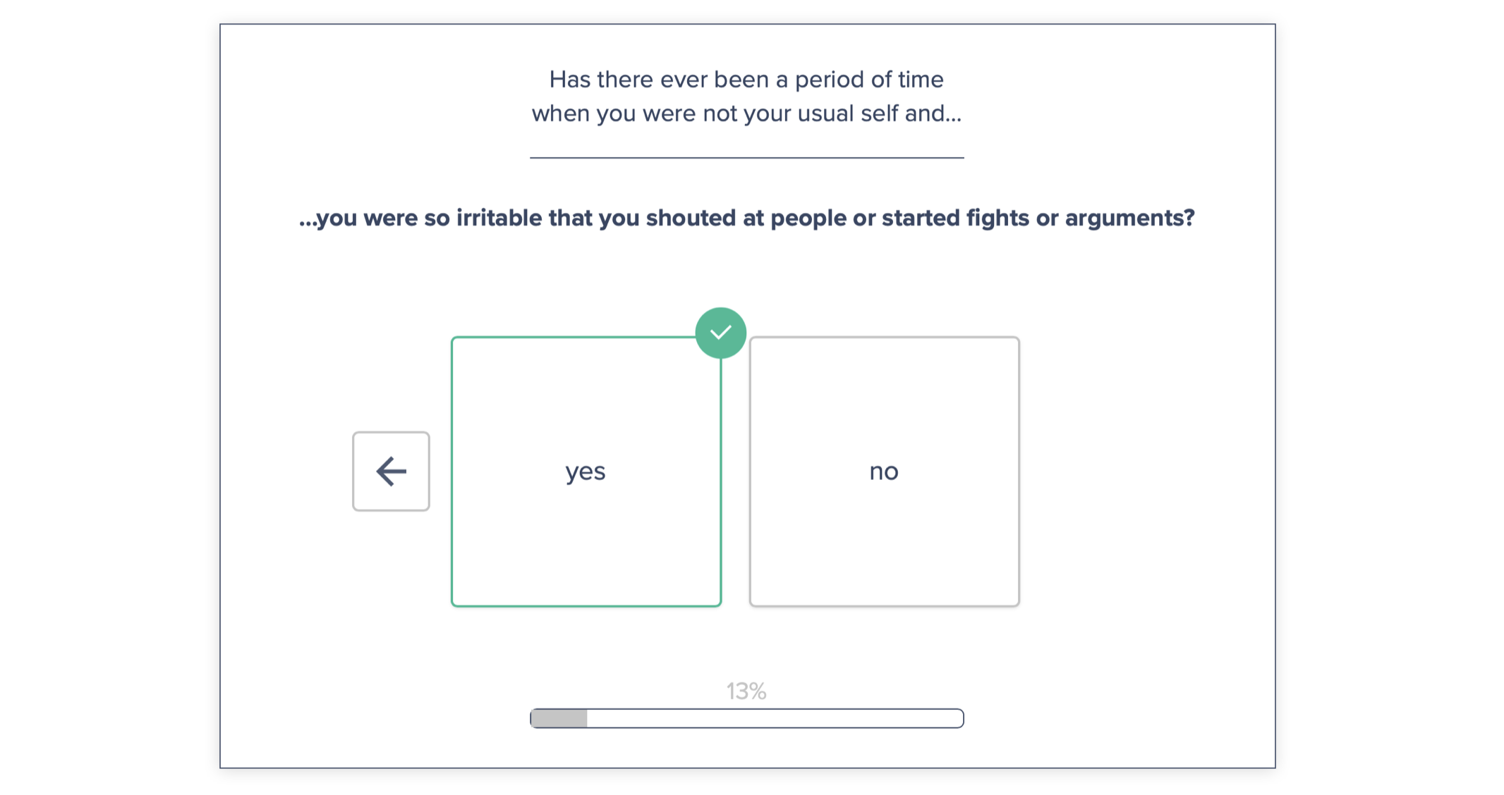 What is the MDQ Measure for Assessing Bipolar Disorder?